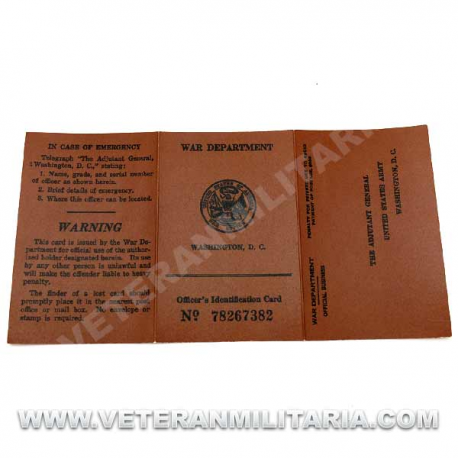 Officer Identification Card