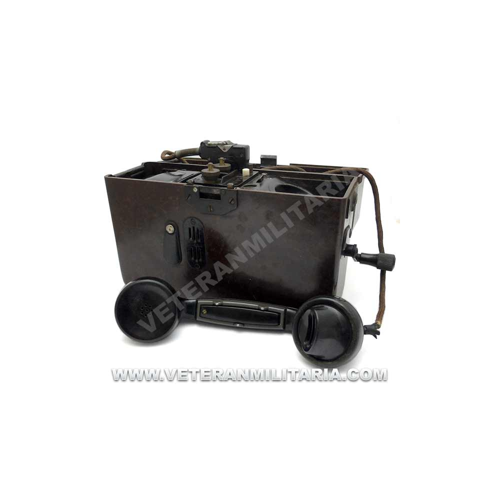 German FF33 Field Telephone (feldfernsprecher 33) Original