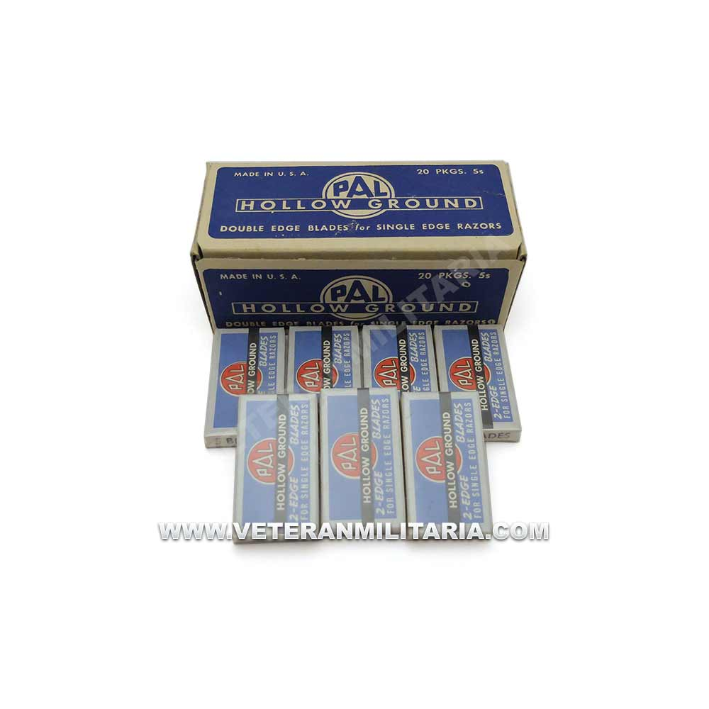 Original Pal Hollow Ground Razor Blades