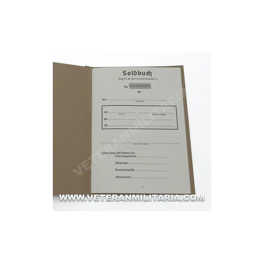 Soldbuch WH