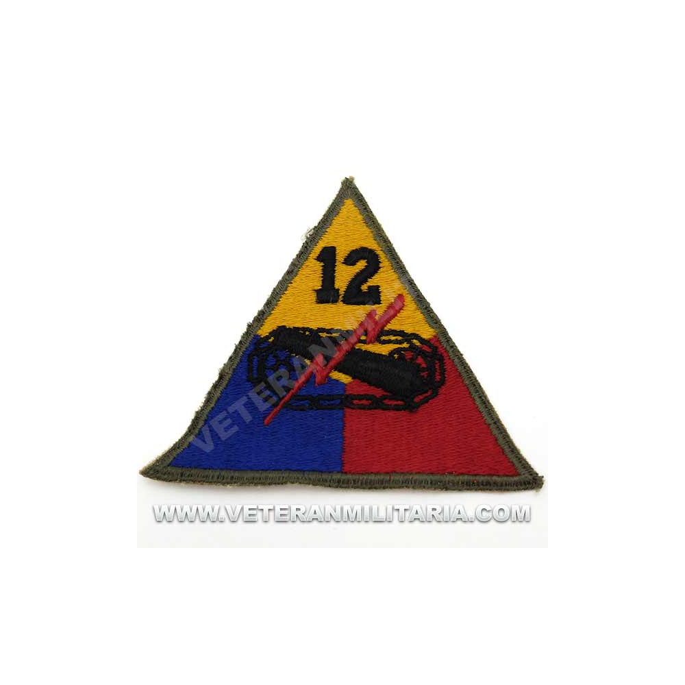 Patch, 12th Armored Division Original
