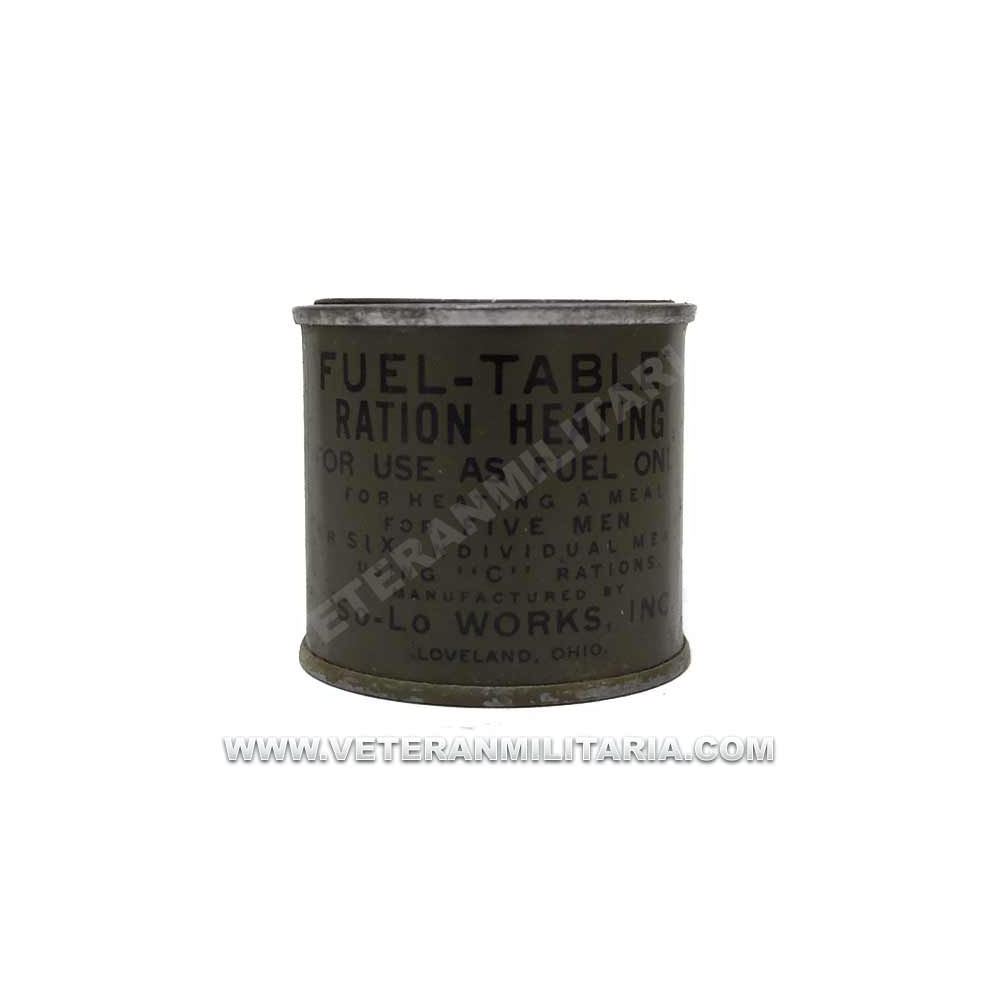 Lata de Combustible (FUEL-TABLET) US Army Original