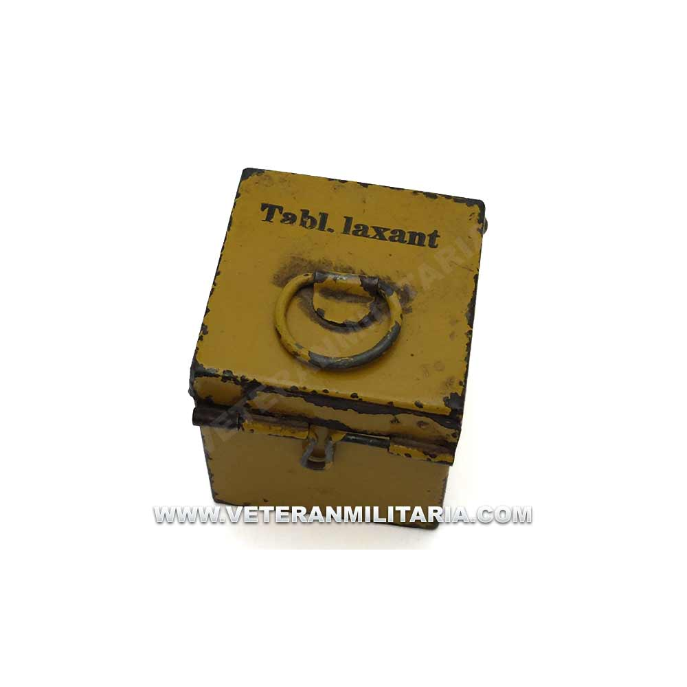 German Medical Storage Box of Tabl. Laxant Original
