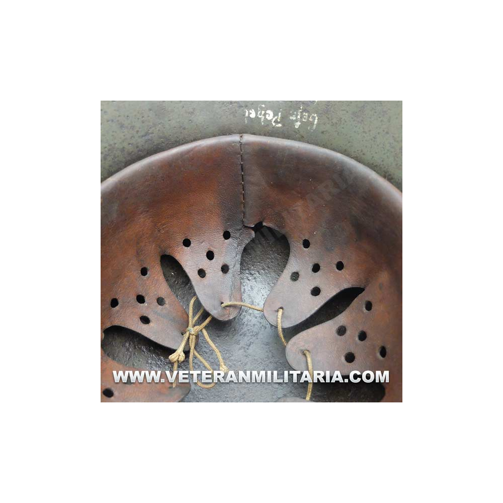 Original German Helmet M35 double Decal Heer SE66