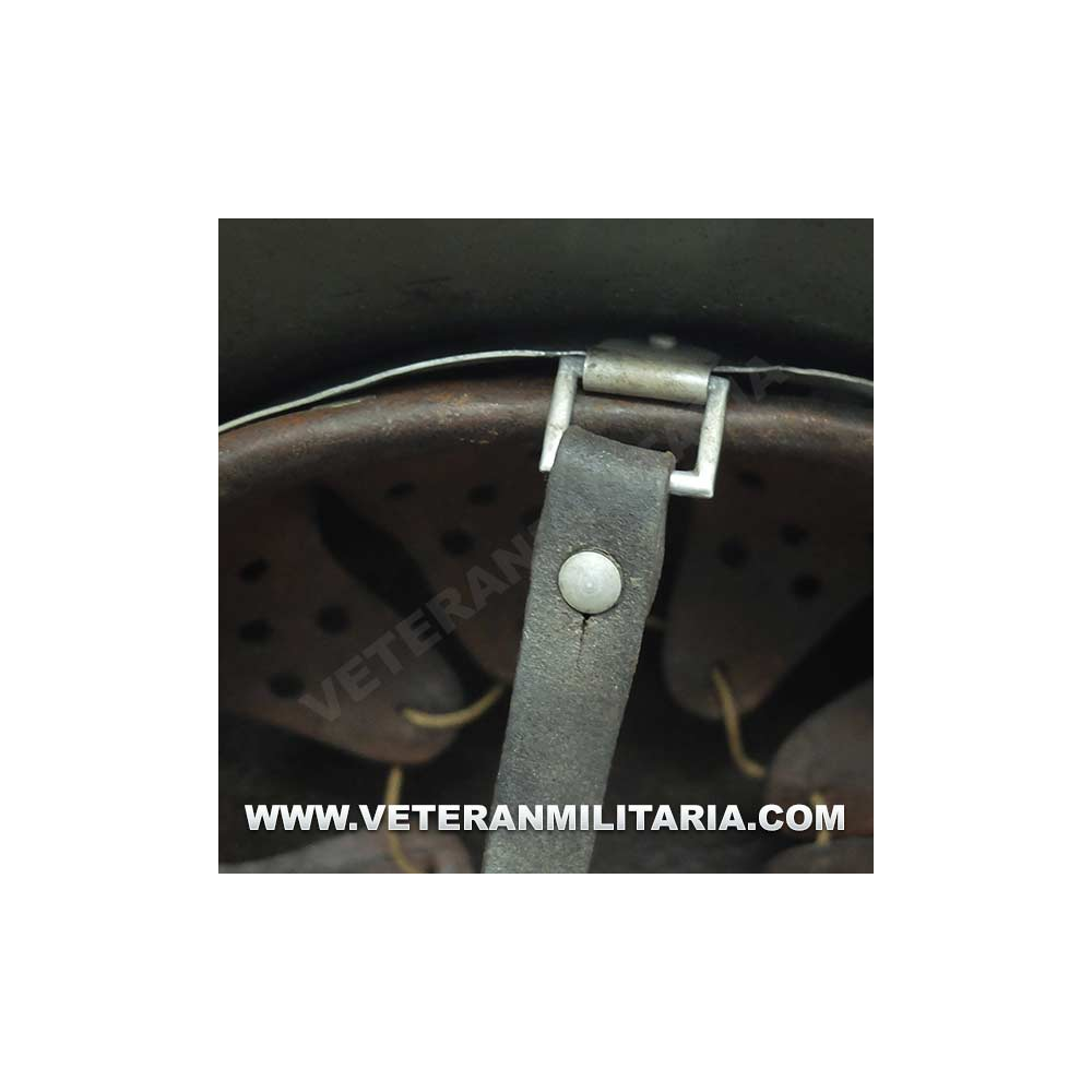 Original German Helmet M35 double Decal Heer SE66