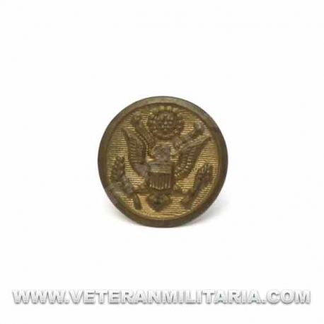Original US Army Button Brass 16mm