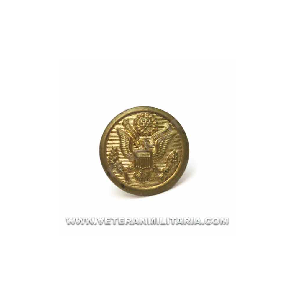 Original US Army Button Brass 16mm