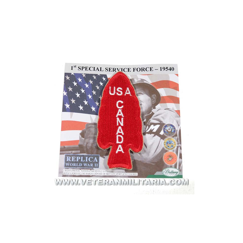 1st Special Service Force shoulder patch, SSF, Black Devils