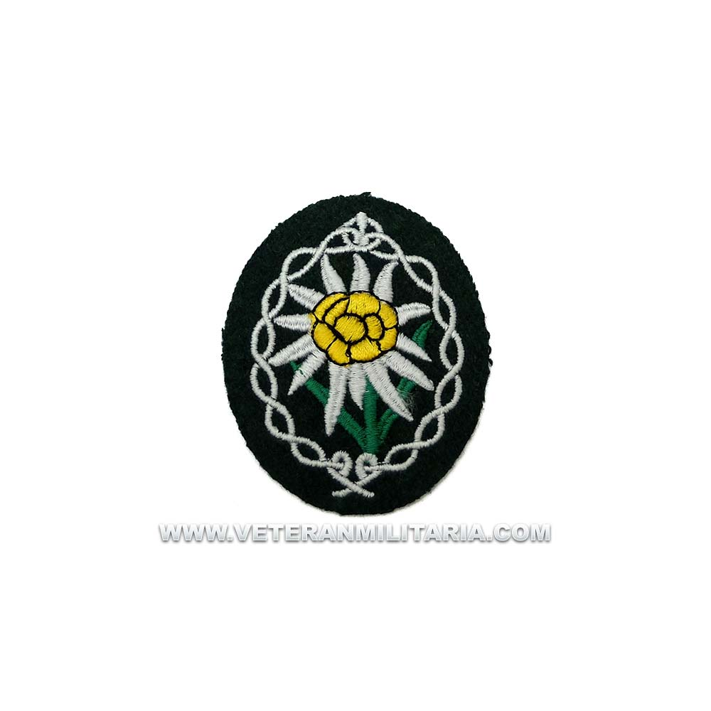 Gebirgsjager cloth sleeve patch - veteran militaria
