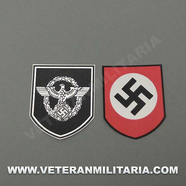 Nazi Helmet Decals