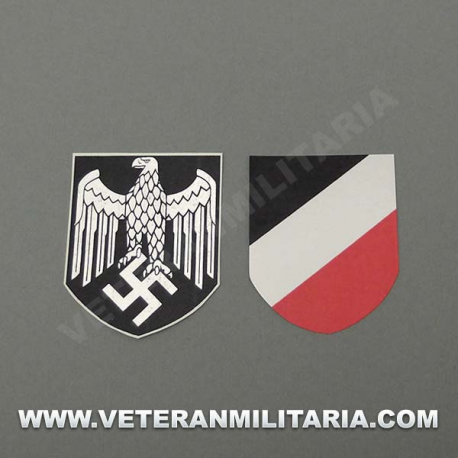 Decals for Helmet HEER