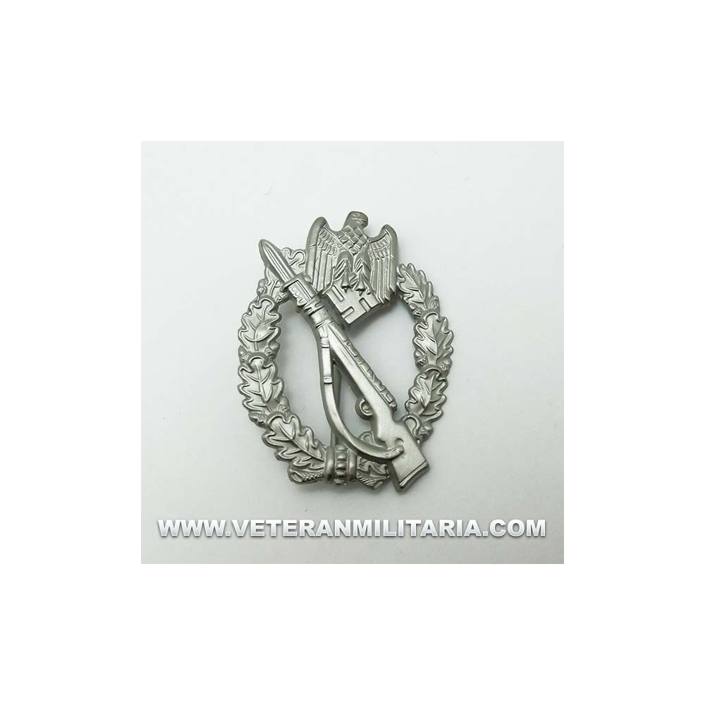 Army Infantry Assault Badge in silver