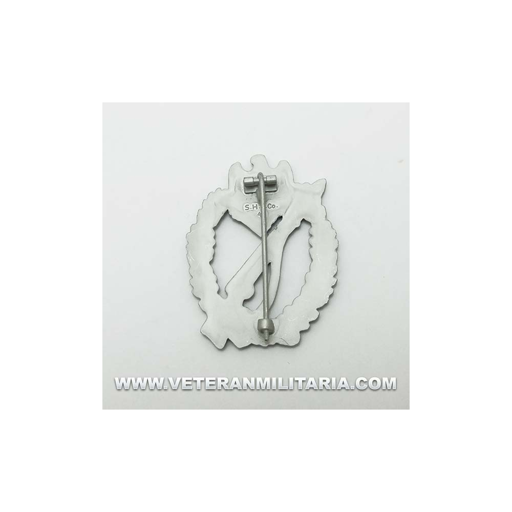 Army Infantry Assault Badge in silver