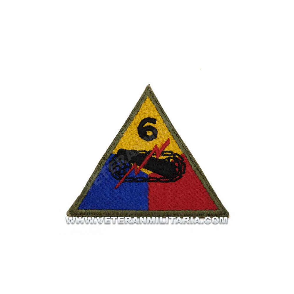 Patch, 6th Armored Division (Super Sixth) Original