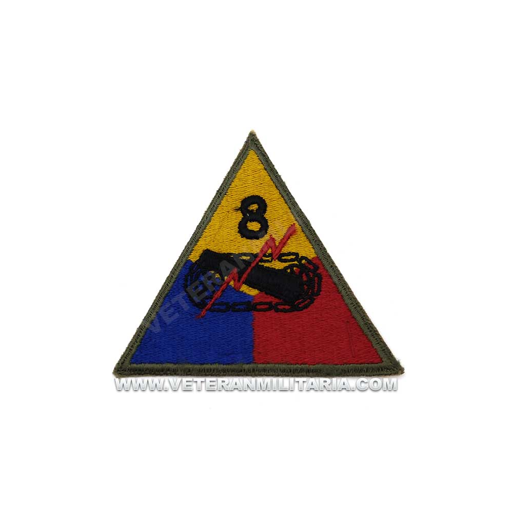 Patch, 8th Armored Division (Iron Snake) Original