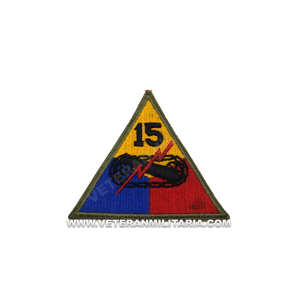 Patch, 15th Armored Division Original