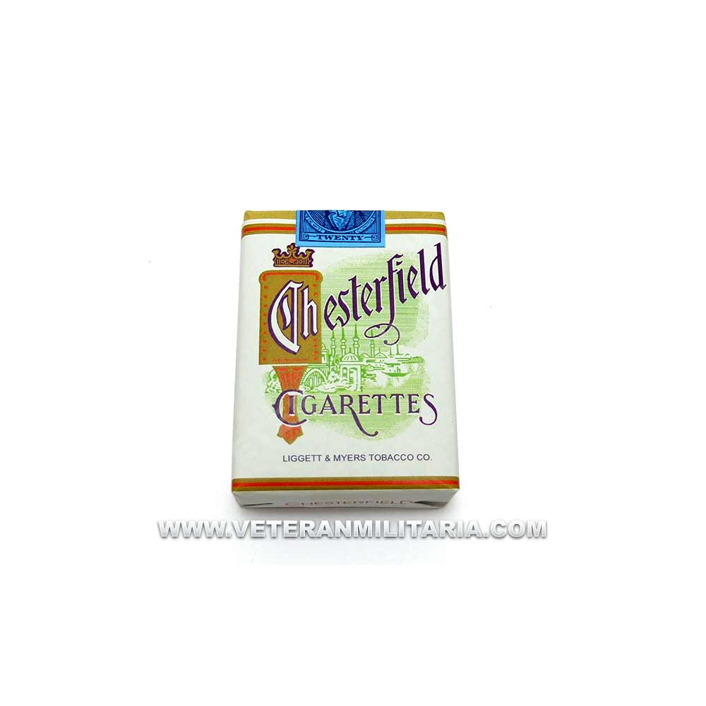 Dummy Cigarette Pack Chesterfield