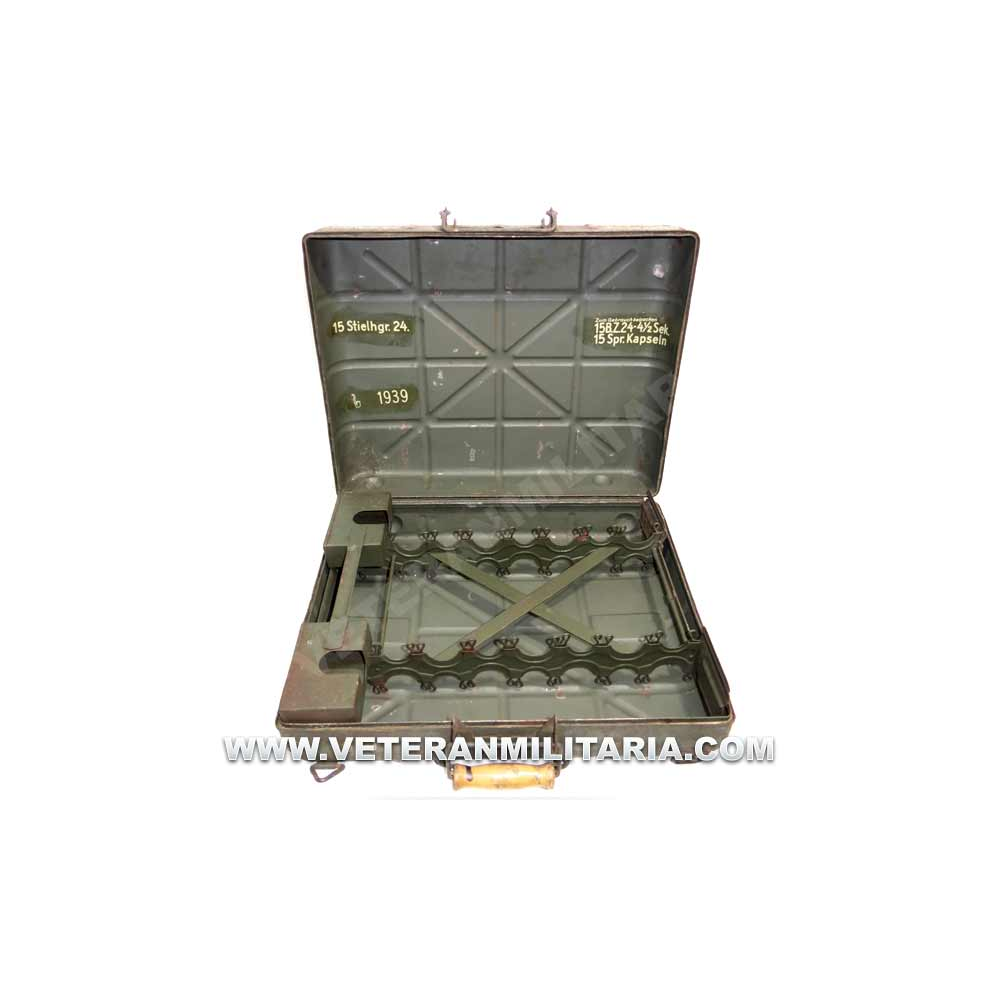 German Grenade Box with Rack 1939 Original